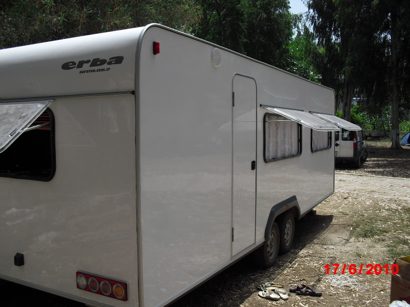 ERBA 6.50 MT Çekme Karavan | Erba Karavan, Moto Karavan, Büfe Karavan ...